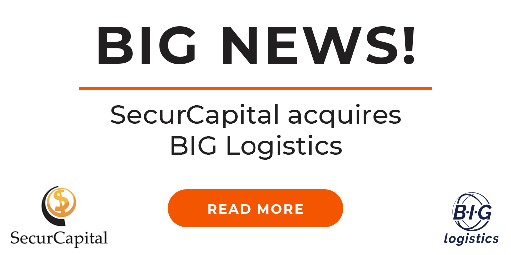 SecurCapital Corp., Acquires Top Texas 3PL BIG Logistics - B.I.G. Logistics